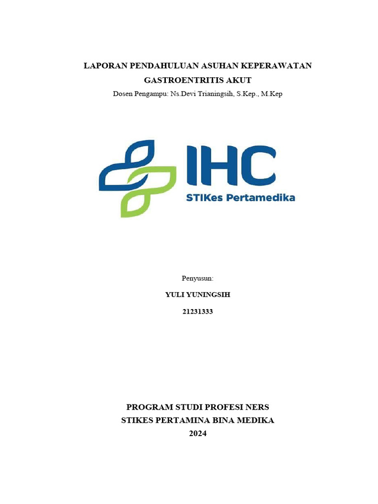 LP Gea 16 Mei 2024 (Yuli Yuningsih) | PDF