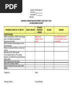 Bpops Accomplishment Report JAN TO JUNE 2024 | PDF