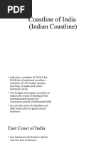 India Coastal States and Lengths Map | PDF | Physical Geography ...