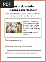 Comprehension - The Tortoise and The Hare | PDF