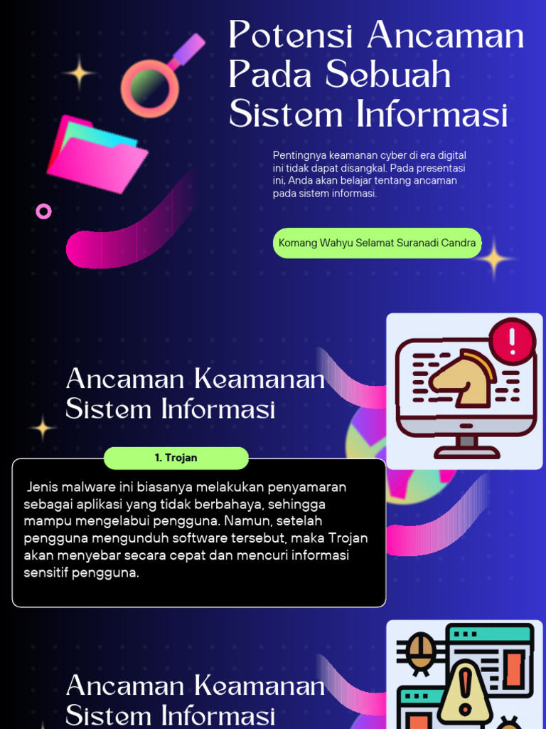 Ancaman Keamanan Sistem Informasi | PDF