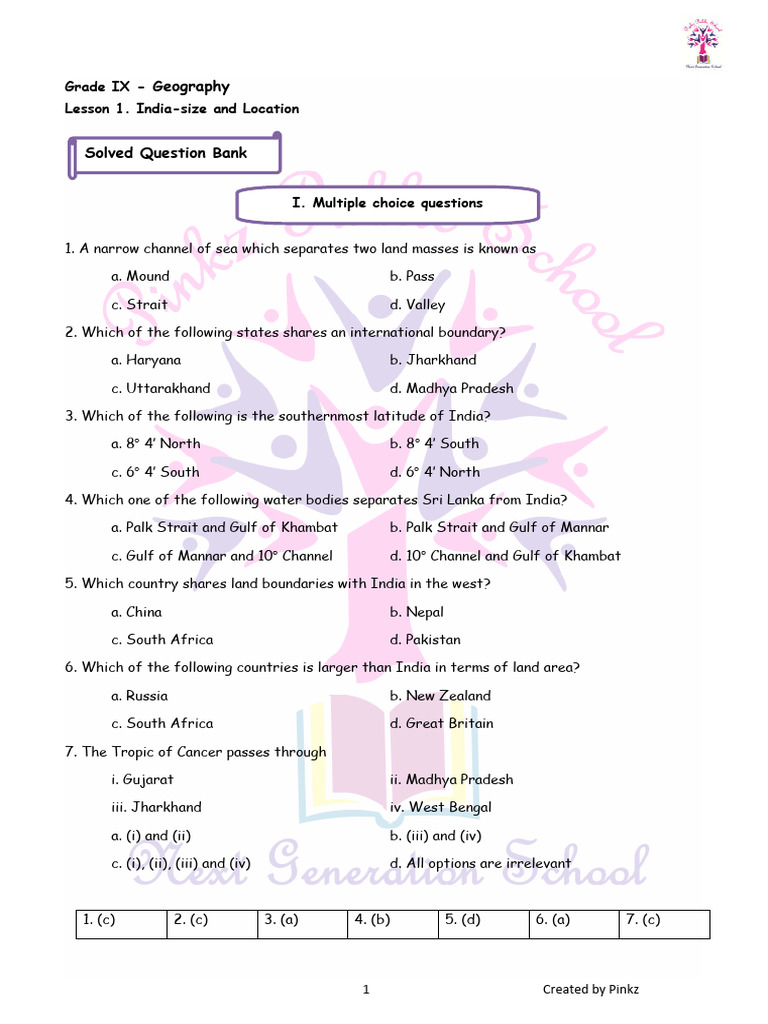 Lesson-1-Geography | PDF | Earth Sciences | Geography
