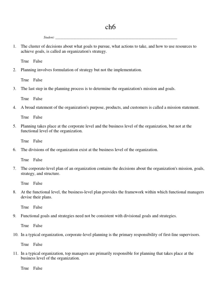 ch6 (4) | PDF | Strategic Management | Swot Analysis