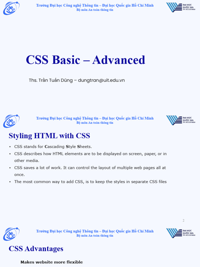 2.-NT208-Lecture2 - CSS | PDF