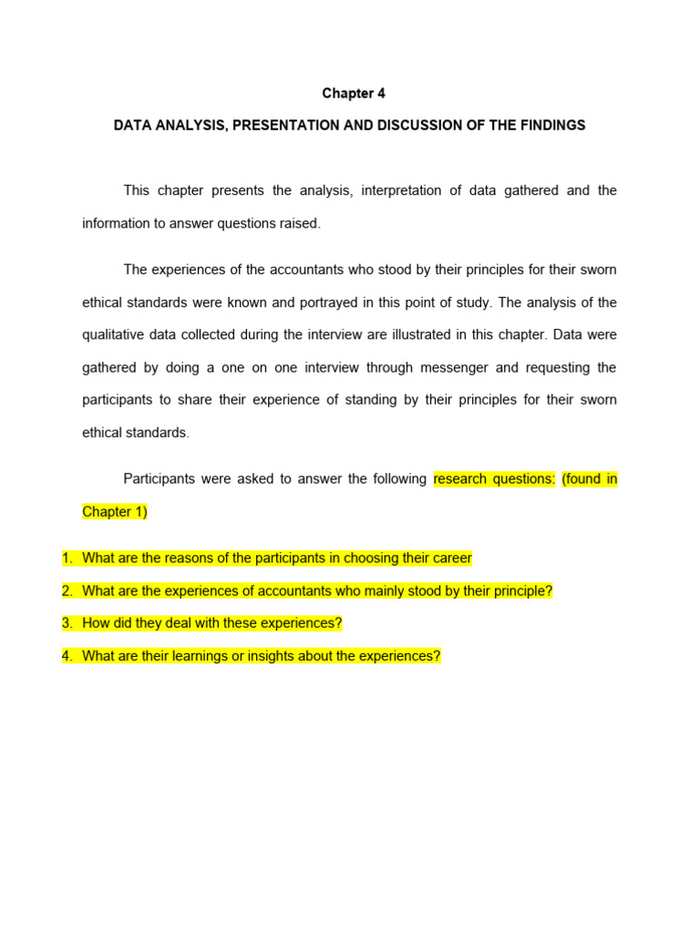 Sample Chapter 4 | PDF | Experience | Science