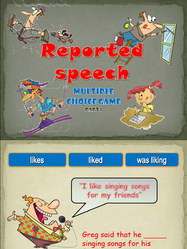 Reported Speech Exercise Answers | PDF
