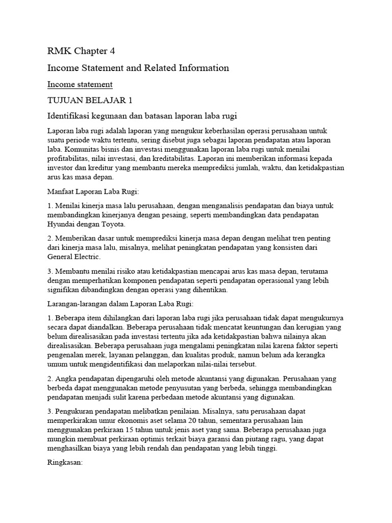 Akuntansi Keuangan Madya RMK 3 | PDF | Bisnis | Pengelolaan Keuangan & Uang