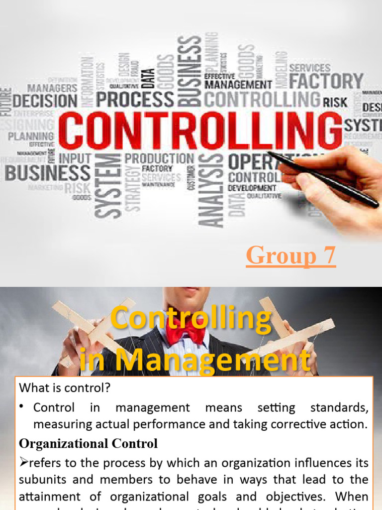 Controlling (Group 7) | PDF | Income Statement | Project Management