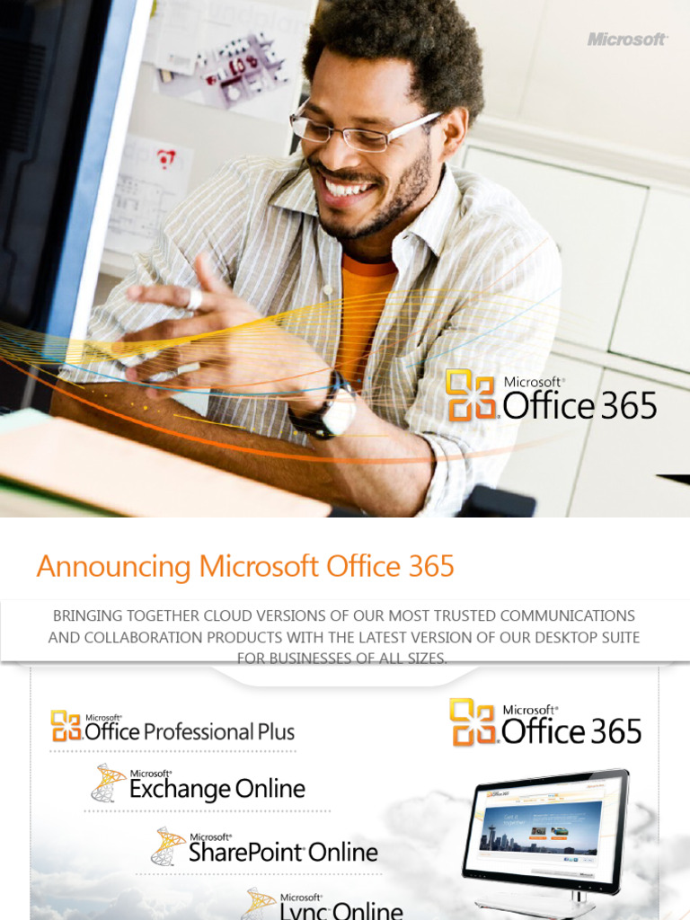 Office 365 Technical Overview | PDF | Microsoft Office | Share Point