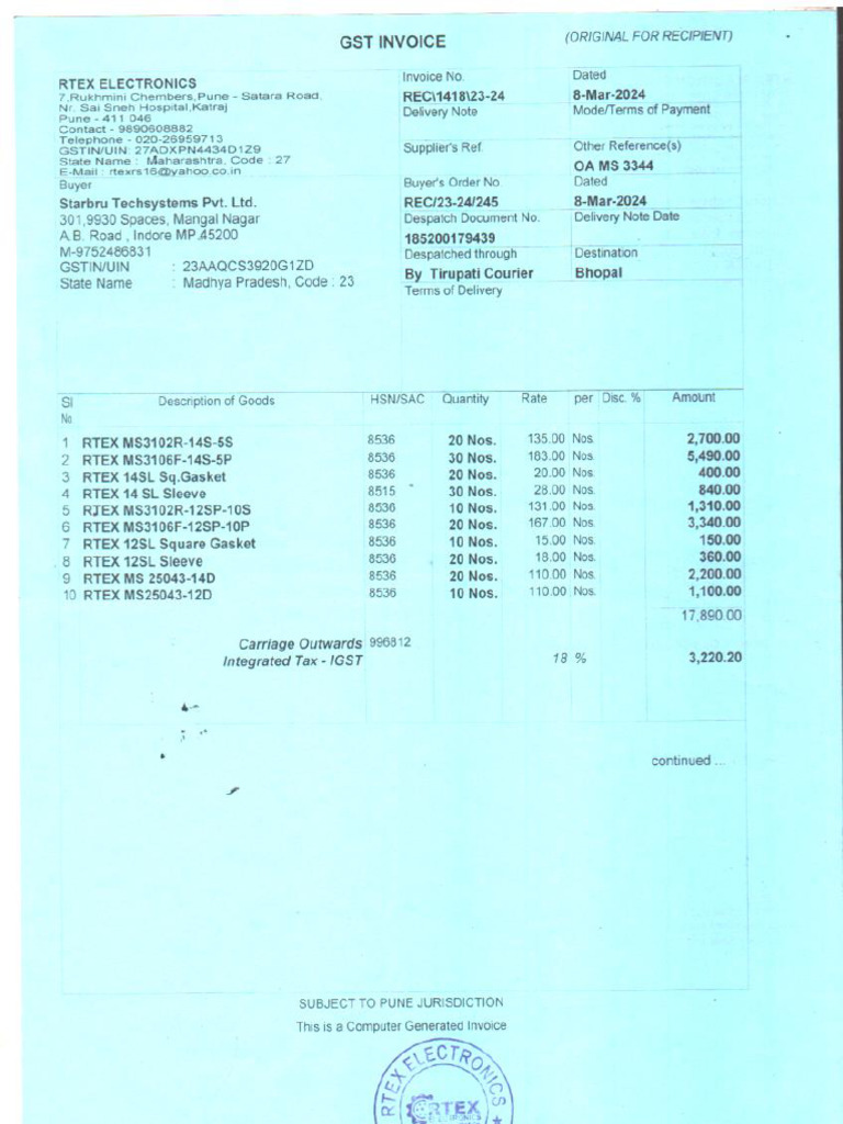 Rtex - REC - 1418 - 23-24 | PDF