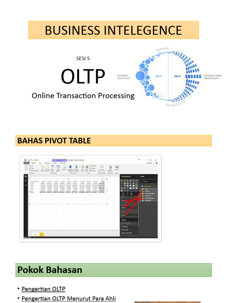Sesi 5 - OLTP | PDF