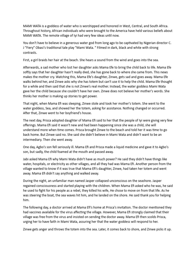 Mami Wata | PDF