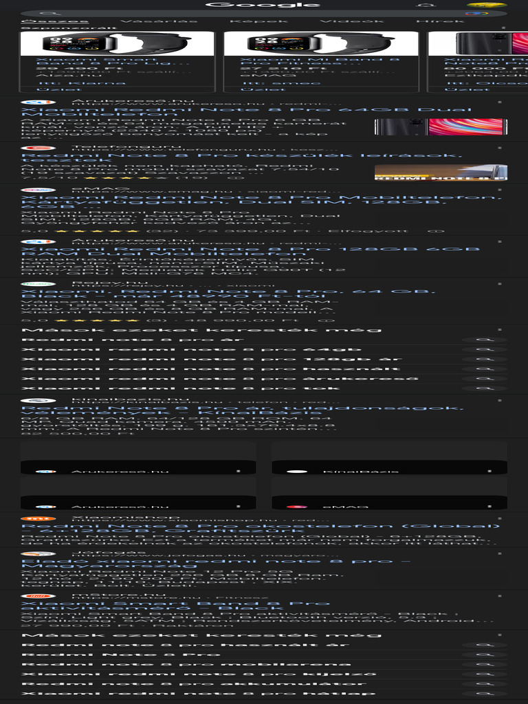 xiaomi 8 pro - Google-keresés | PDF