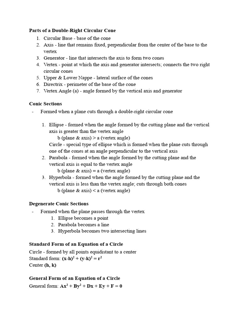 Pre-cal-Reviewer-Q1 | PDF | Perpendicular | Geometric Objects