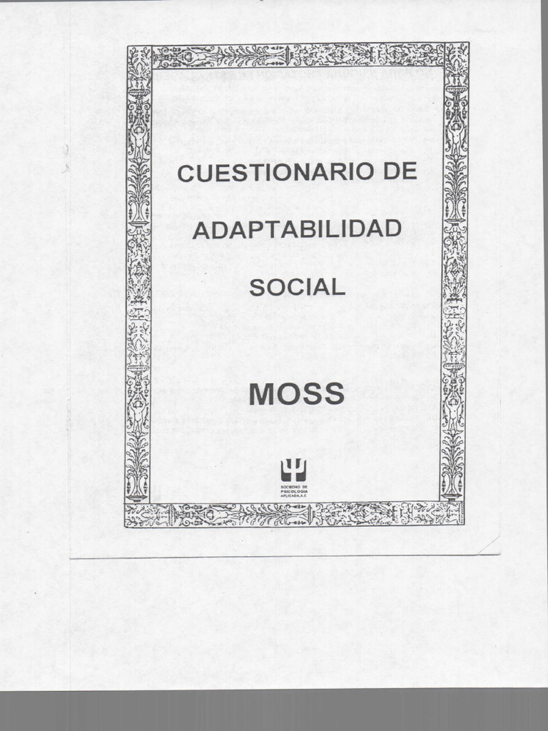MOSS cuestionario | PDF
