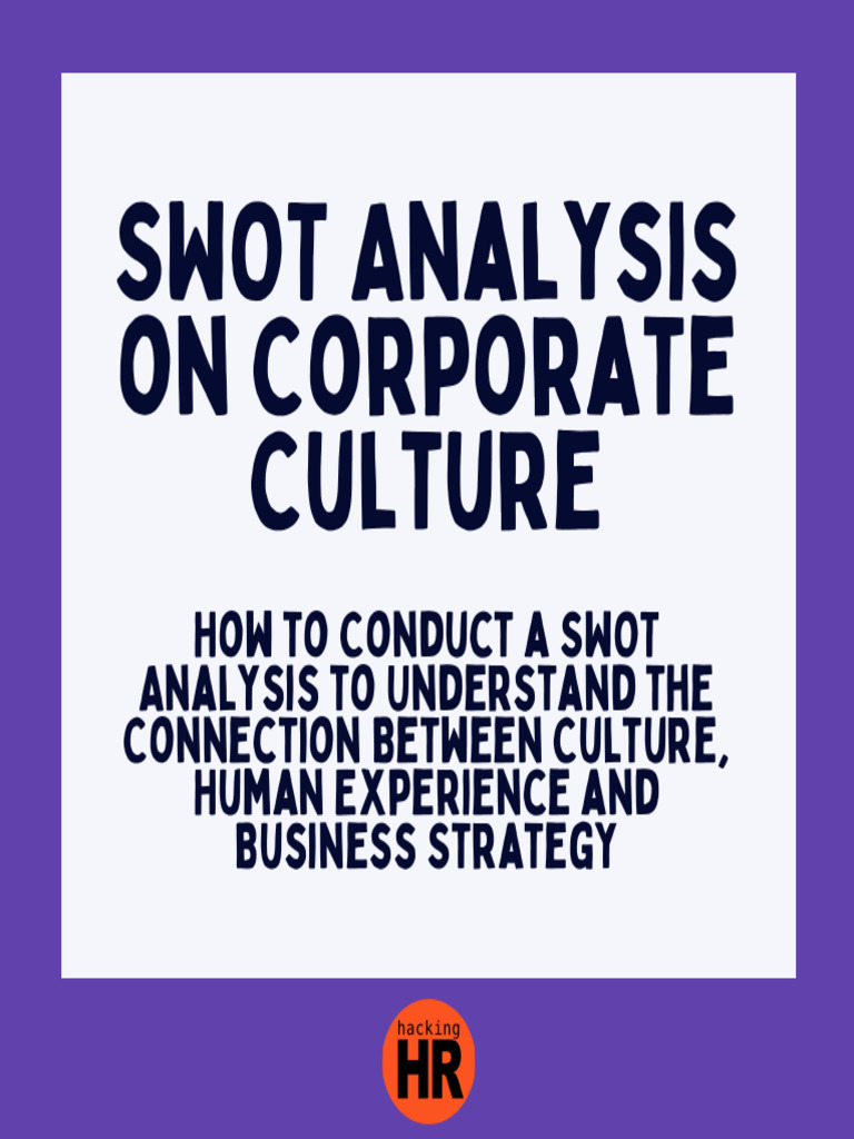 SWOT in Culture 1708784098 | PDF | Strategic Management | Swot Analysis