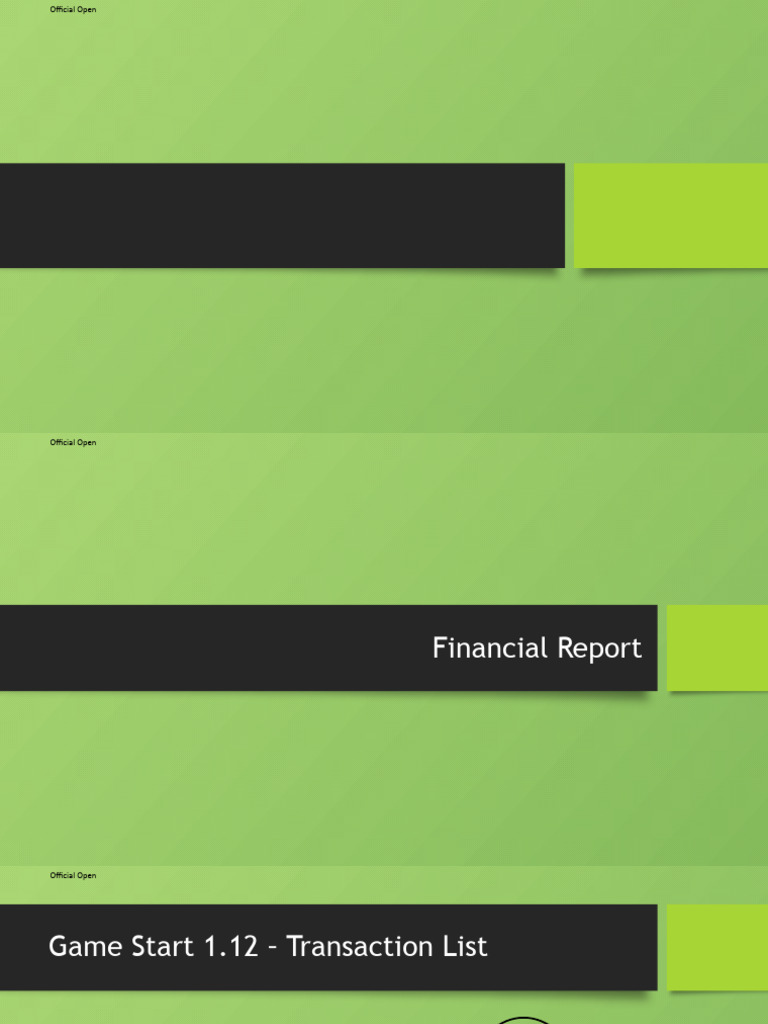Student Financial Report Extraction | PDF | Financial Statement | Business