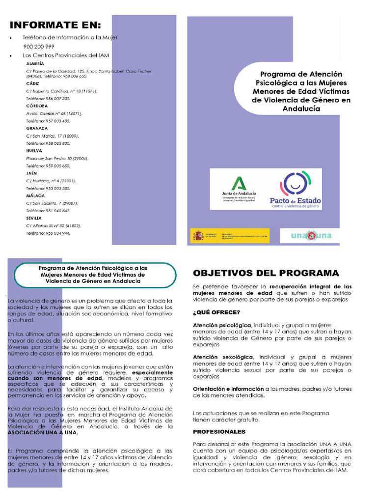 Diptico Programa Logo Actualizado IAM | PDF