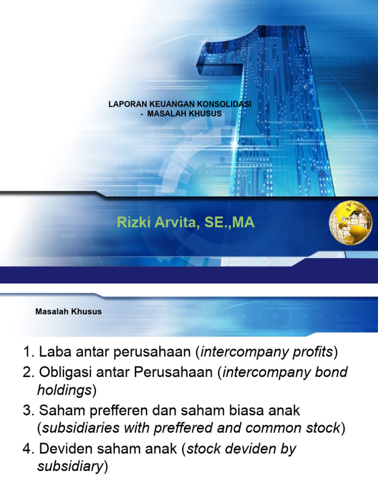 Minggu 9 - Masalah-Khusus-Lap-Konsolidasi | PDF