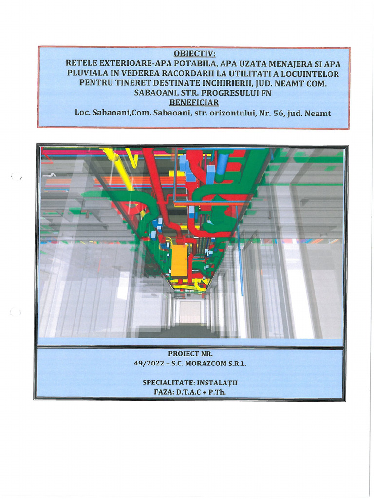 Proiect Tehnic | PDF