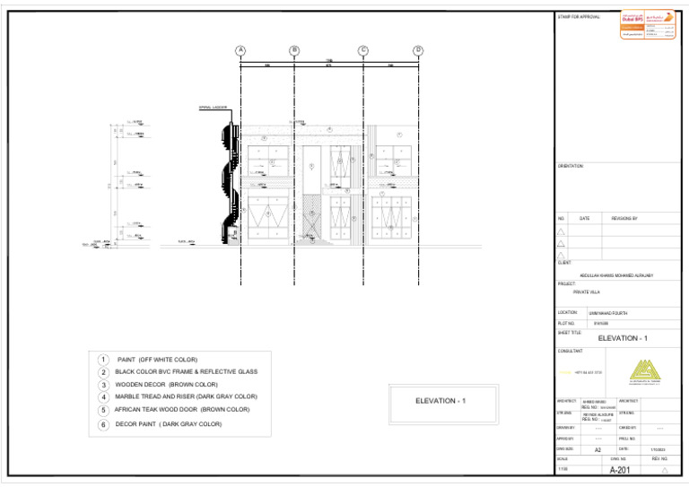 A 201 Elevation 11703685753497 | PDF