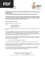 CSU Canine Acute Pain Scale Guide | PDF | Pain | Diseases And Disorders