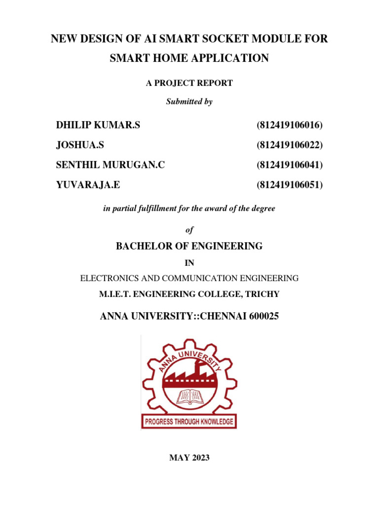 Final Report | PDF | Relay | Rectifier