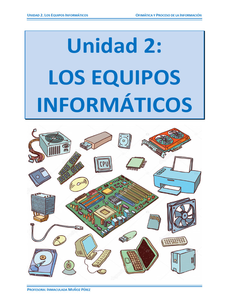 U2 Equipos Informáticos | PDF | Hardware de la computadora | Periférico