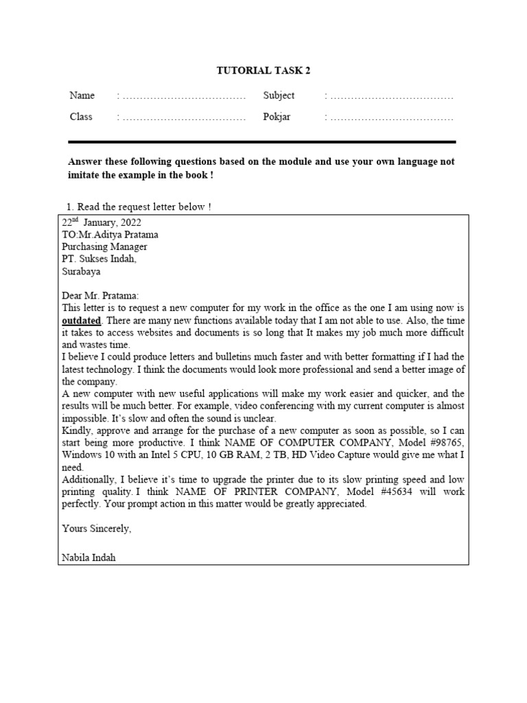 TUTORIAL TASK 2 NEW | PDF | Computer Architecture | Computer Hardware