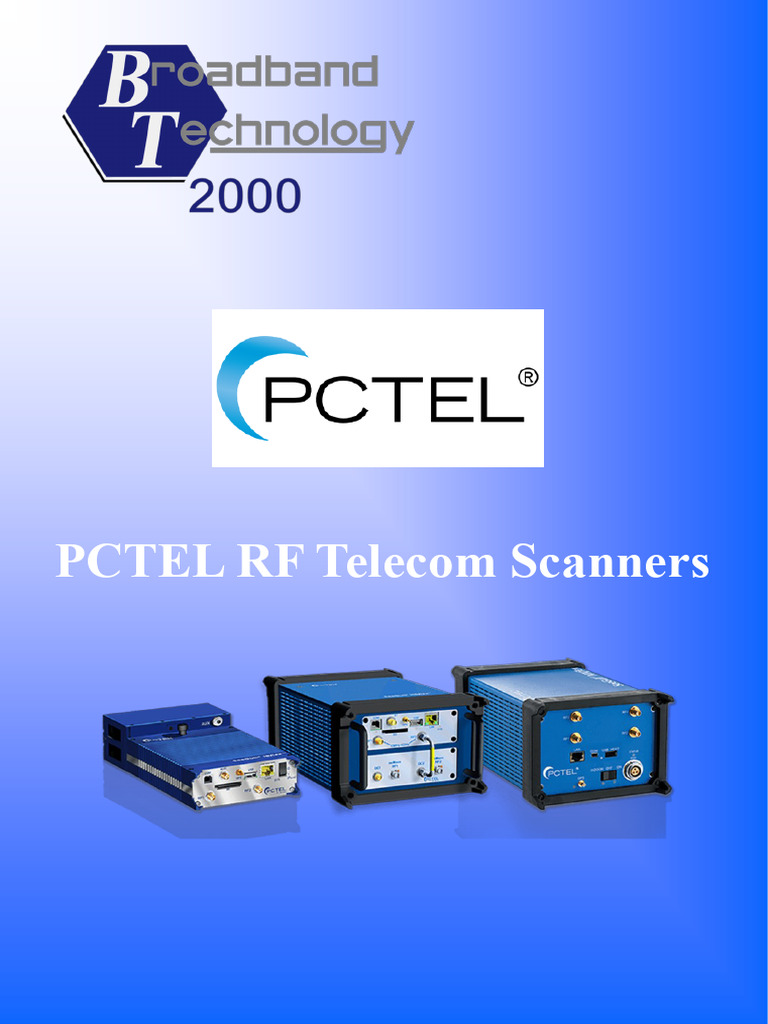 Pctel Rf Scanners | PDF | Wi Fi | Mimo