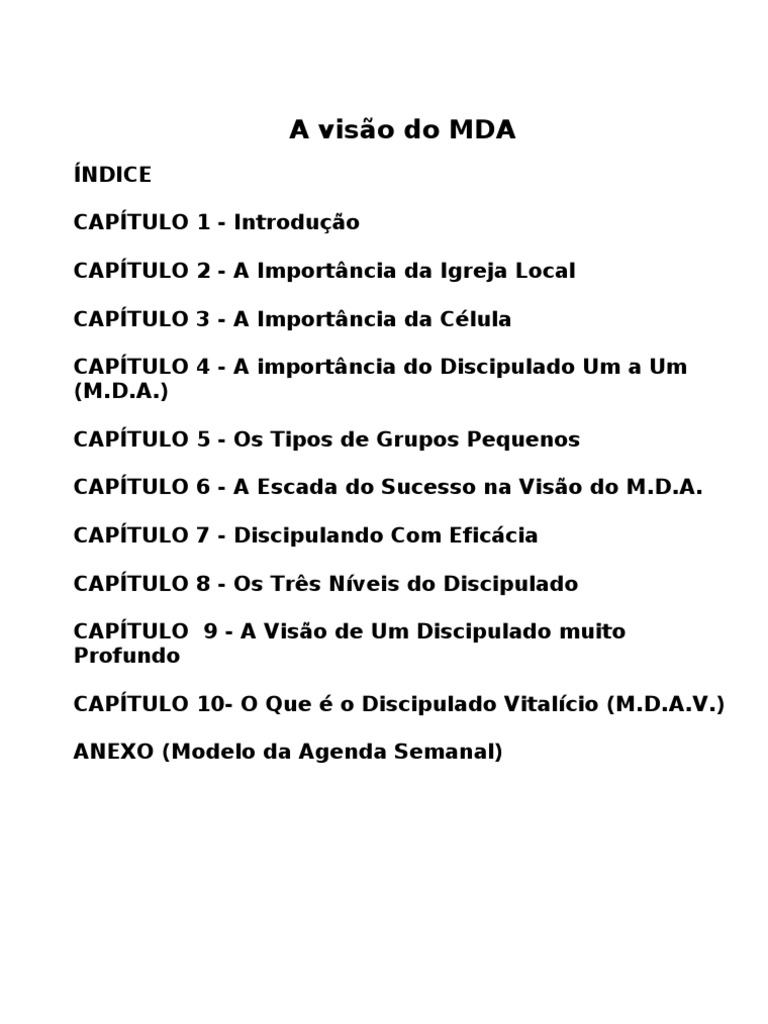 A Visão Do MDA | PDF