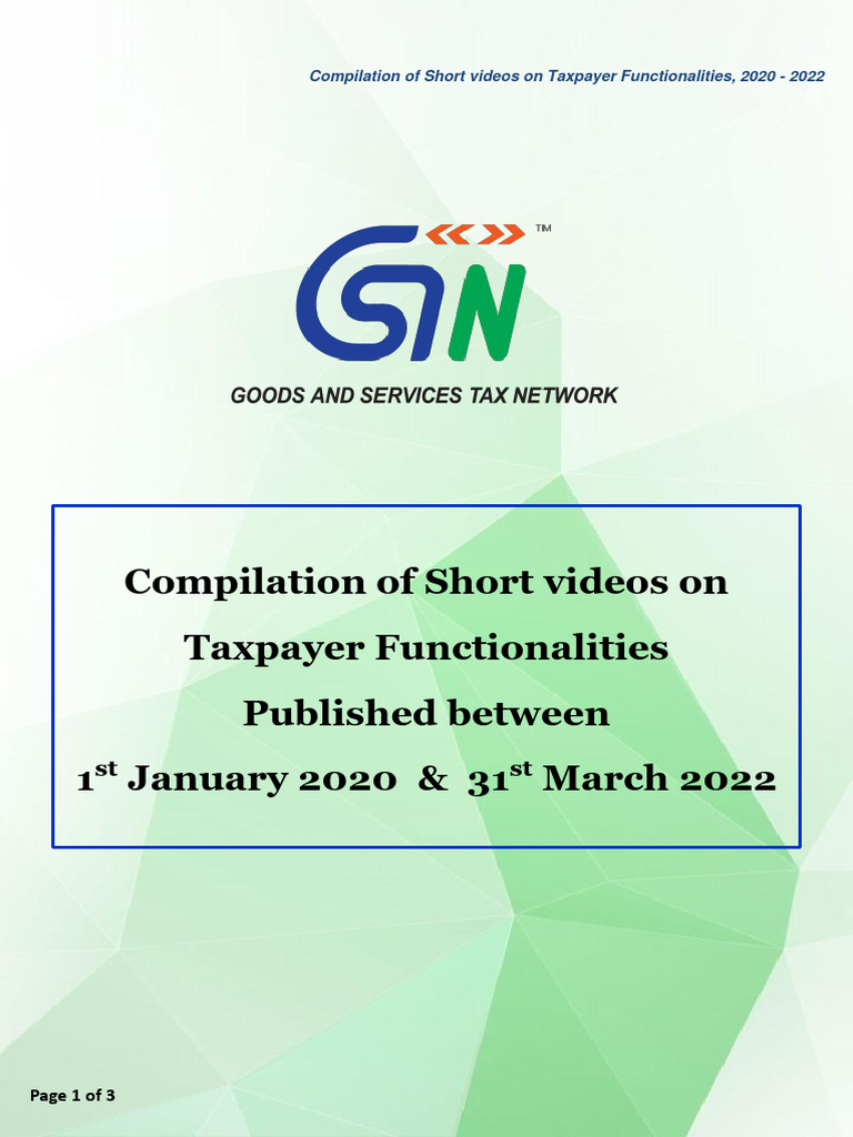 compilation_of_short | PDF | Payments | Government Finances