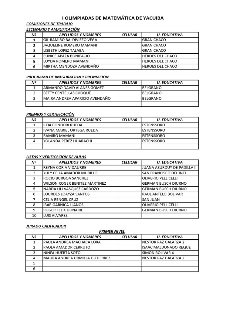Comisiones Olimp. 2024 | PDF