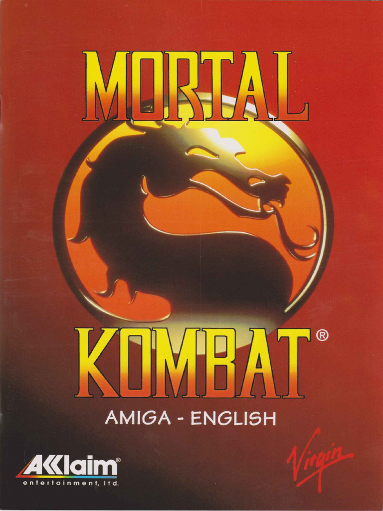 Mortal Kombat - Manual-ENG | PDF