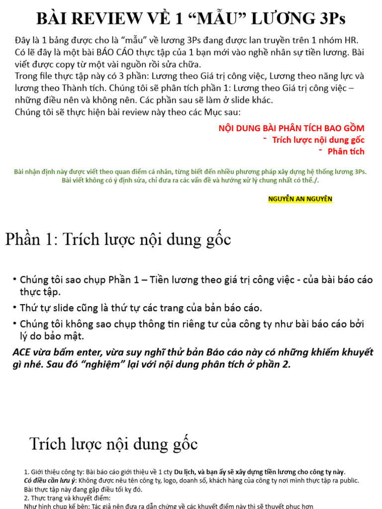 Review ve mot Mau xay dung luong 3P | PDF