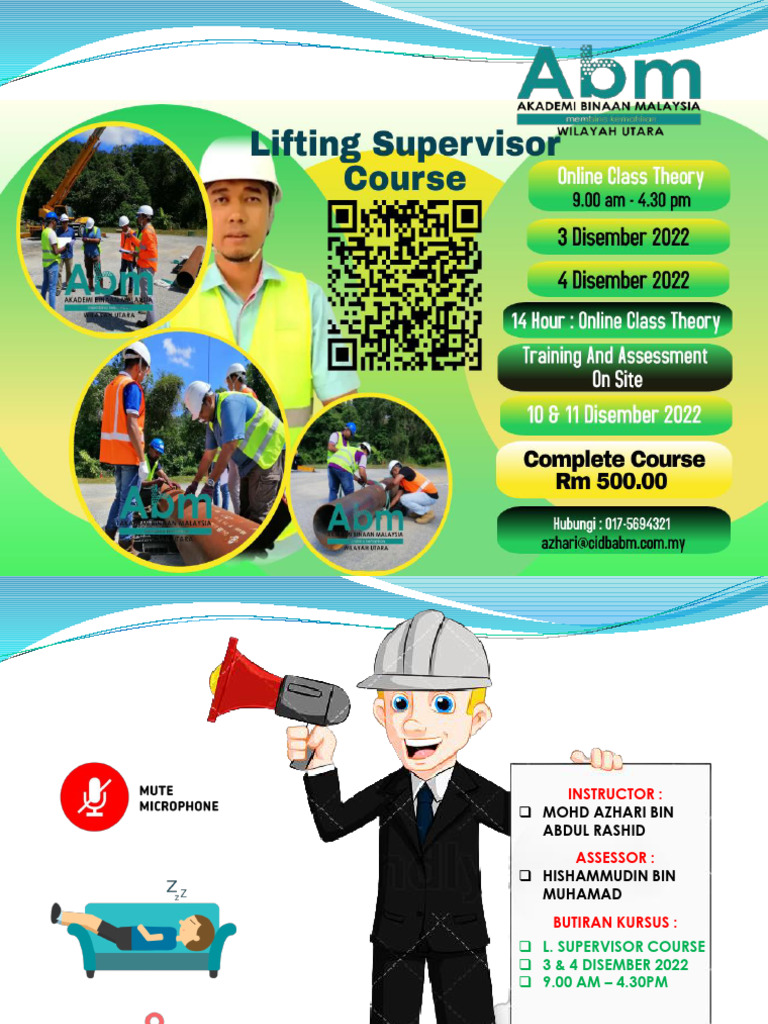 Lifting Supervisor Training | PDF