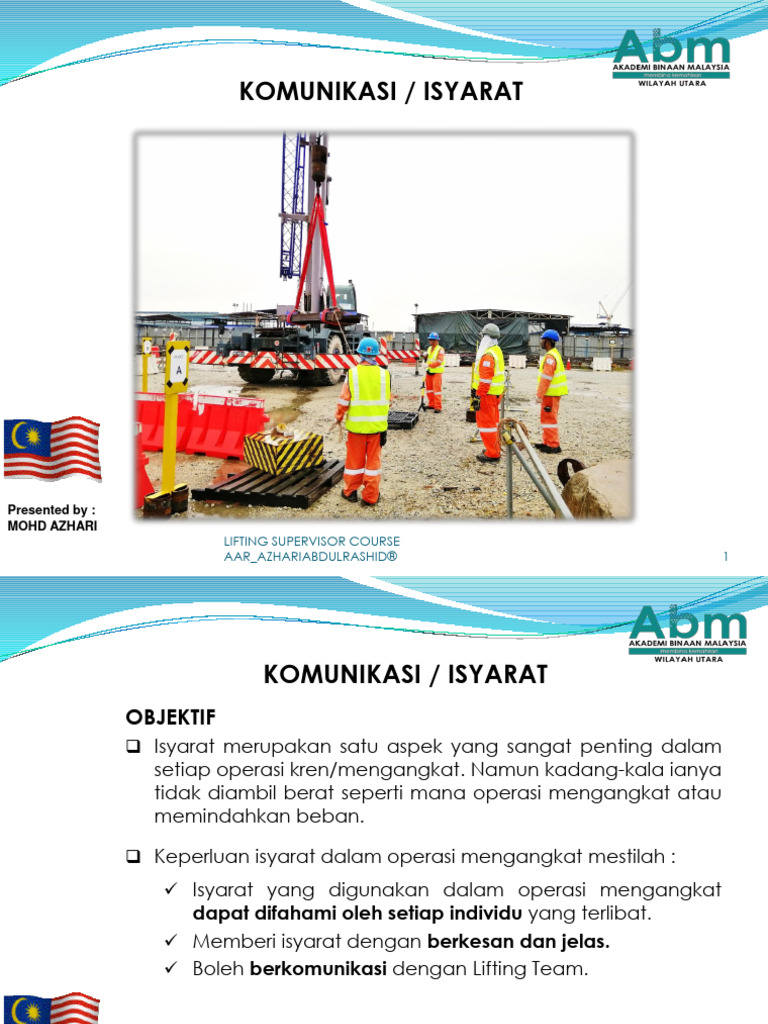 Lifting Supervisor@ Signaling | PDF