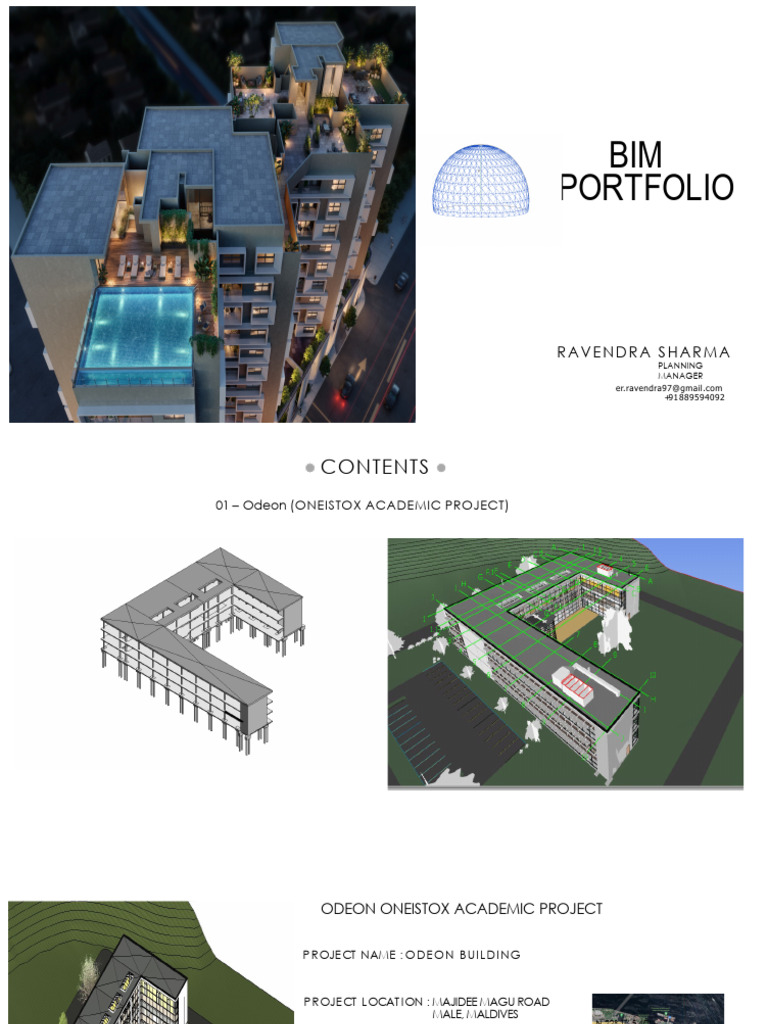 Ravendra's BIM Portfolio | PDF