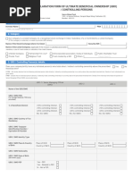 UBO Declaration Form | PDF | Companies | Ownership