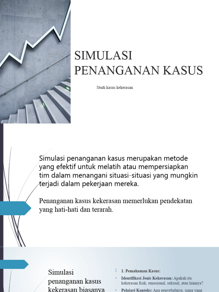 Simulasi Penanganan Kasus | PDF