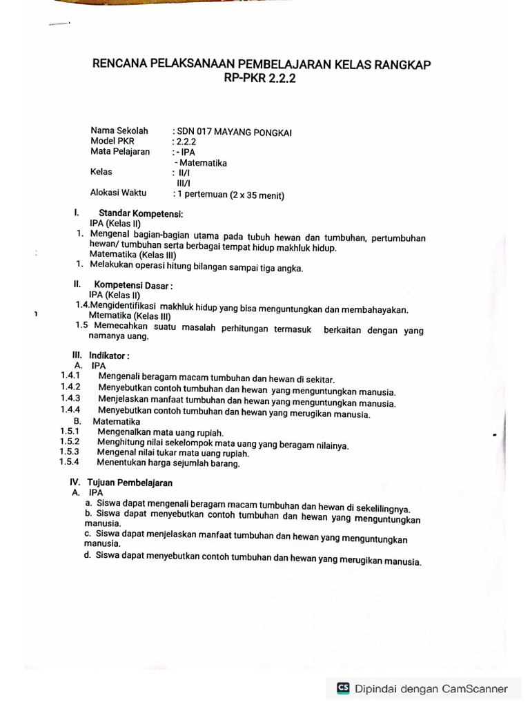 Tugas PKR 2 RPP 222 Dan Apkg 1 & 2 | PDF
