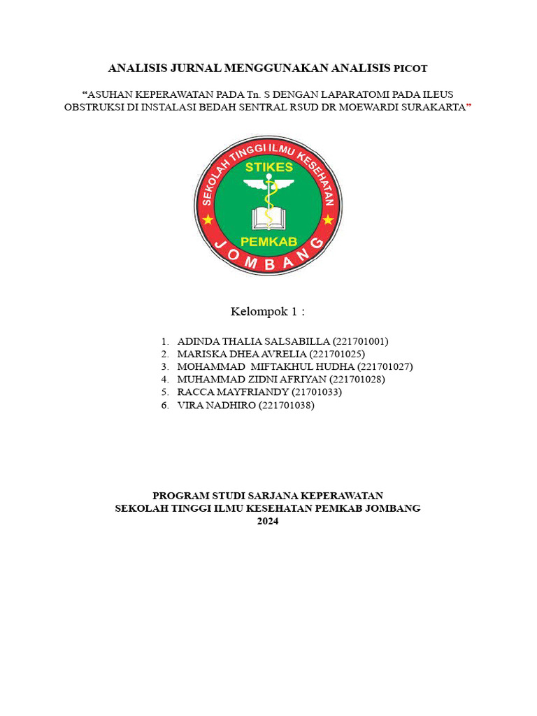 Format Analisis Picot | PDF