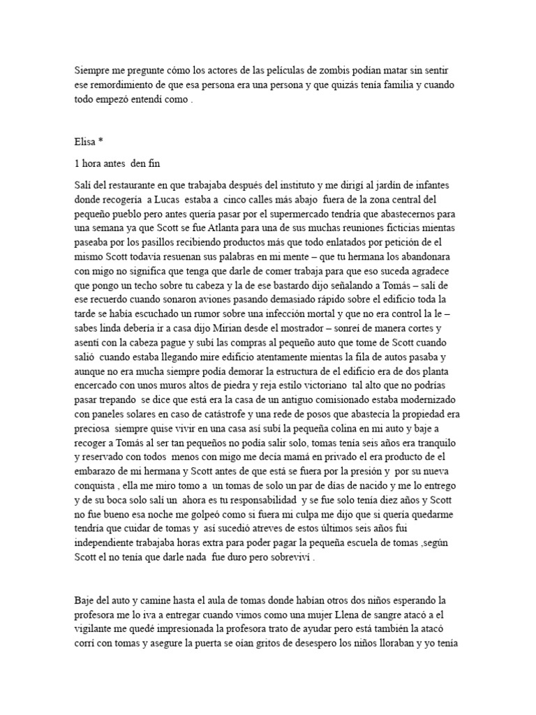 Borrador 2 | PDF | Rick Grimes