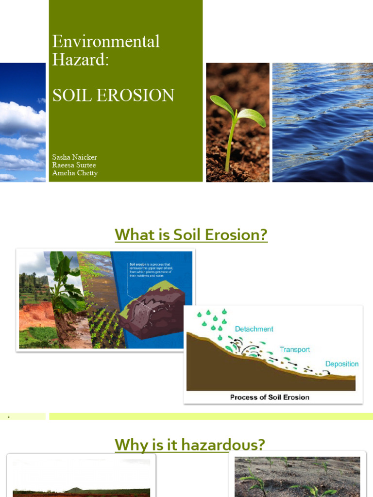 Environmental Hazard - Soil Erosion | PDF