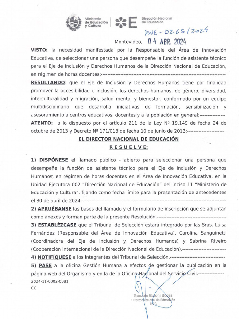 Resol 0265-2024 | PDF