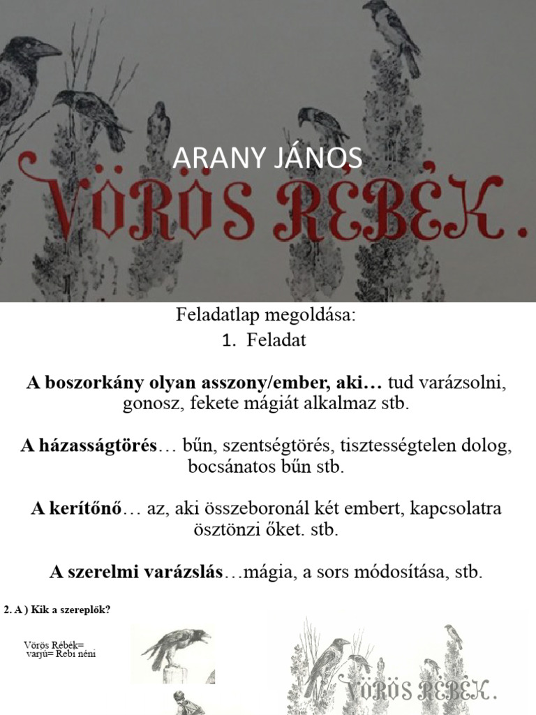 Vörös Rébék | PDF
