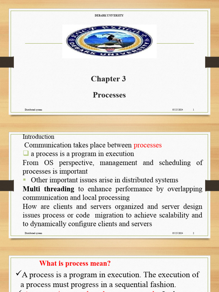 Chapter 3 - Process | PDF | Thread (Computing) | Process (Computing) Chapter 3 - Process | PDF | Thread (Computing) | Process (Computing)