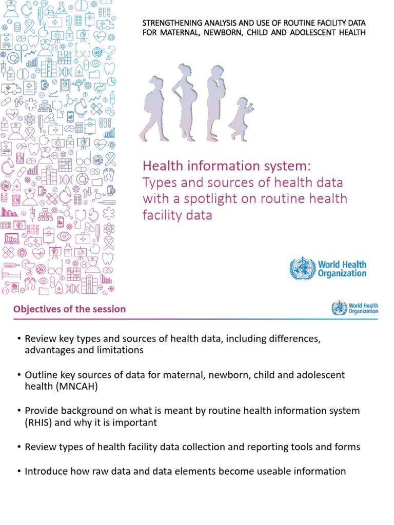 Types of Health Data in Routine Systems | PDF | Health Informatics ...
