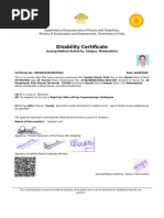 Disability Certification Guide | PDF