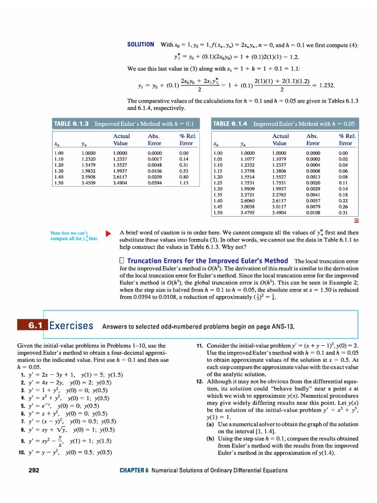 Chapter 6 Exercises | PDF